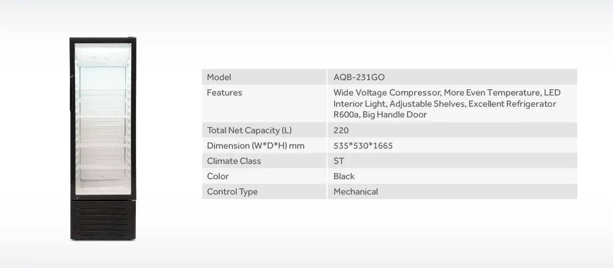 Jual COLD CHAIN AQB-231GO - Desember 2025 | AQUA Elektronik