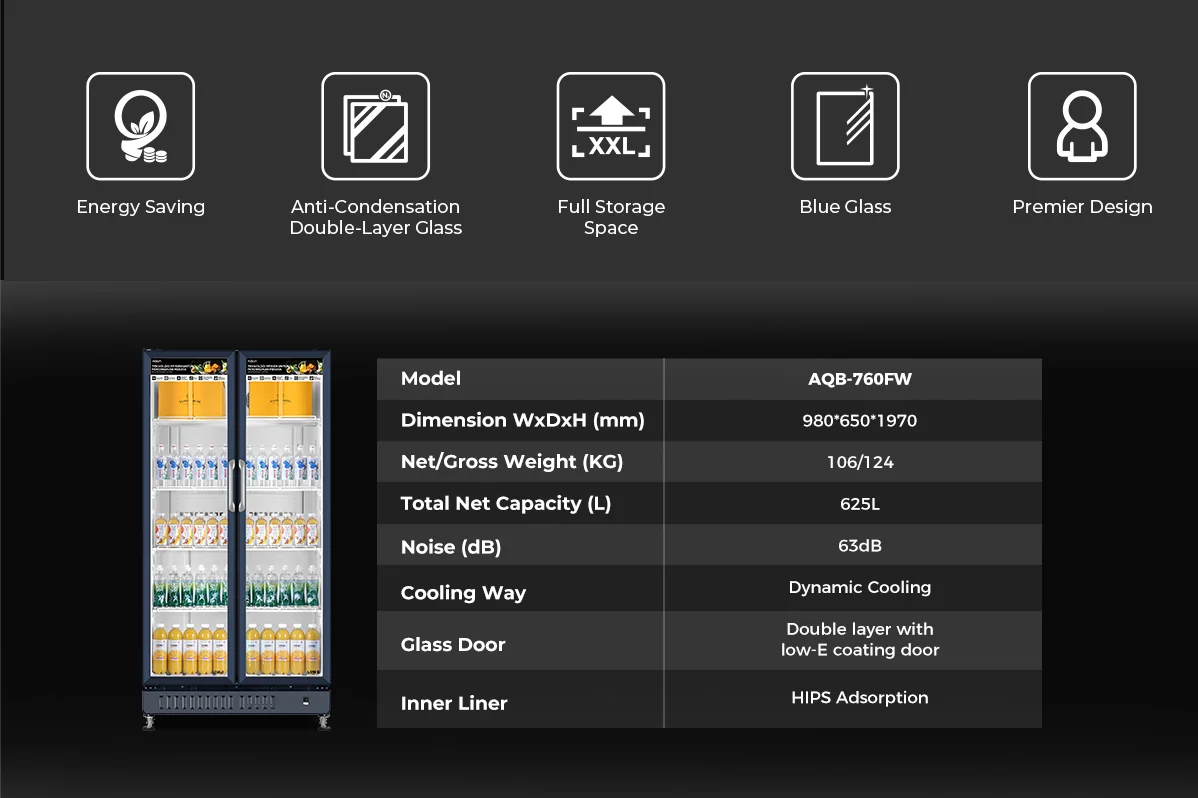 Jual COLD CHAIN AQB-760FW - Desember 2025 | AQUA Elektronik