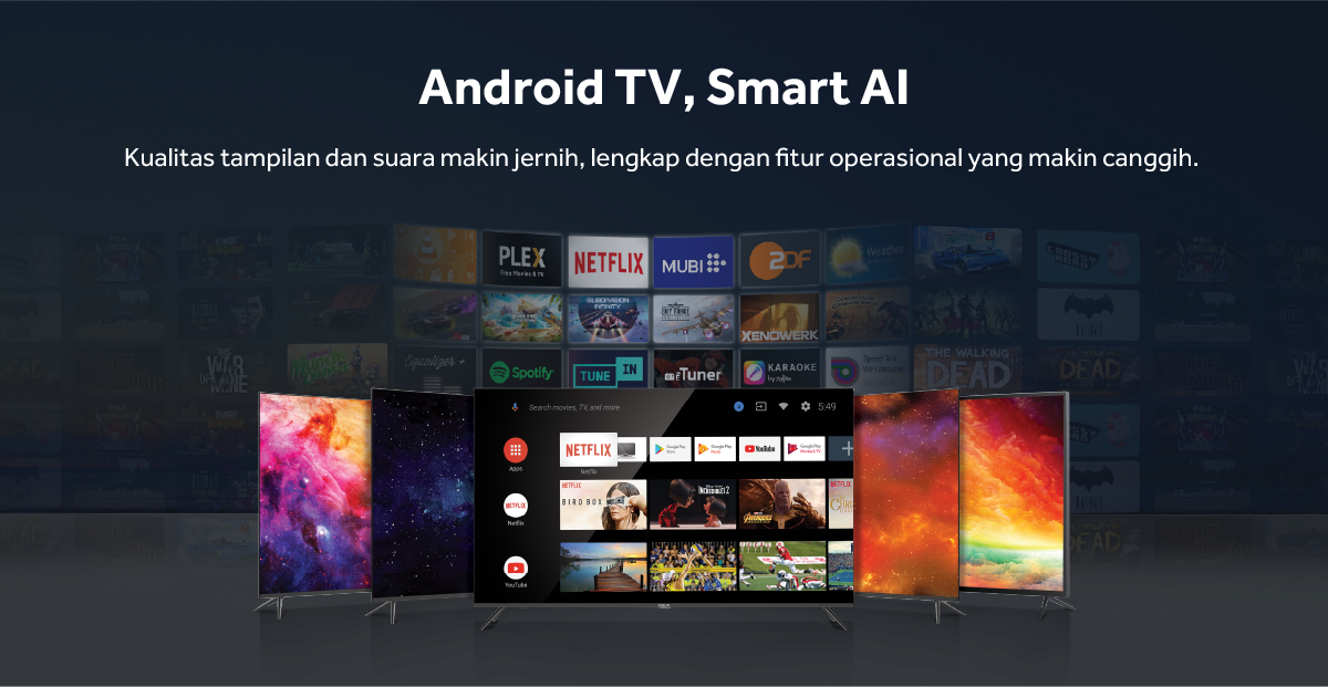 Jual TELEVISI AQT32K701A - Januari 2026 | AQUA Elektronik
